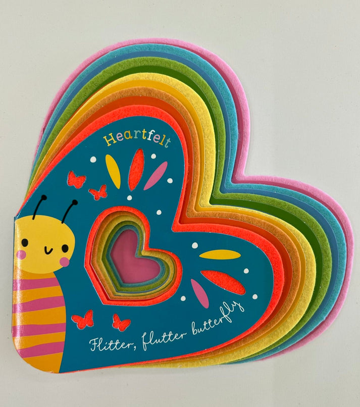 Heartfelt Flitter, flutter butterfly book h.c. – National Butterfly Center